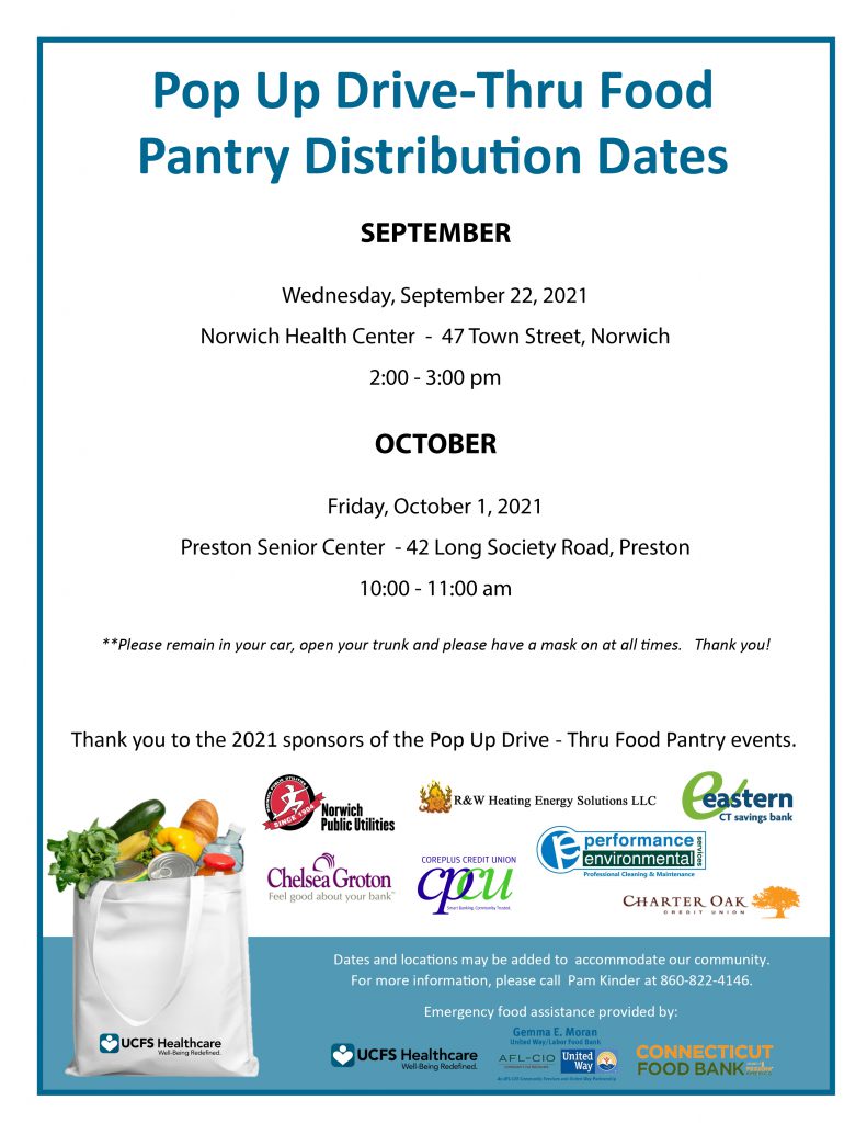 food pantry distribution dates_ Sept_Oct2021 - United Community ...